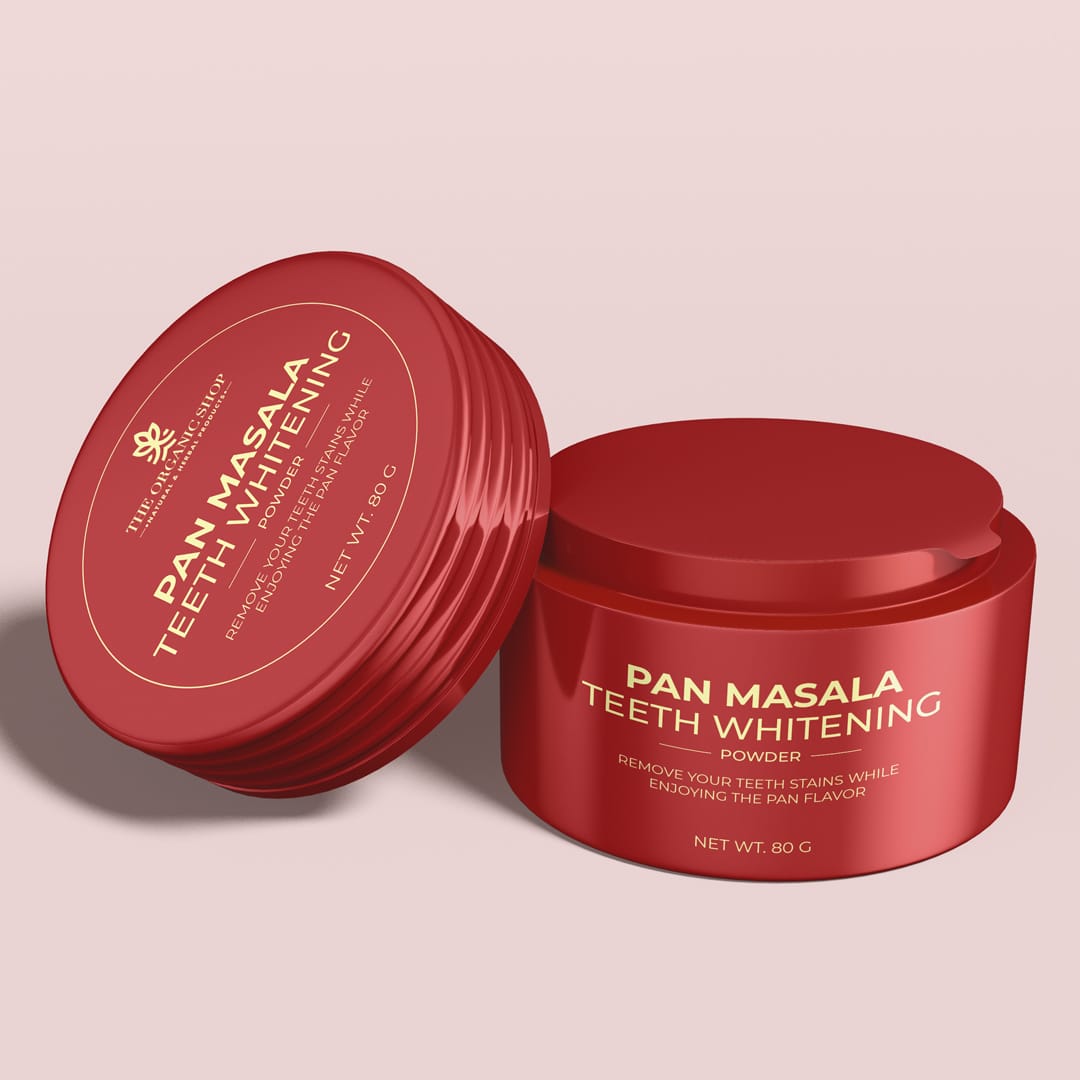 Pan Masala Teeth Whitening Powder– The Organic Company